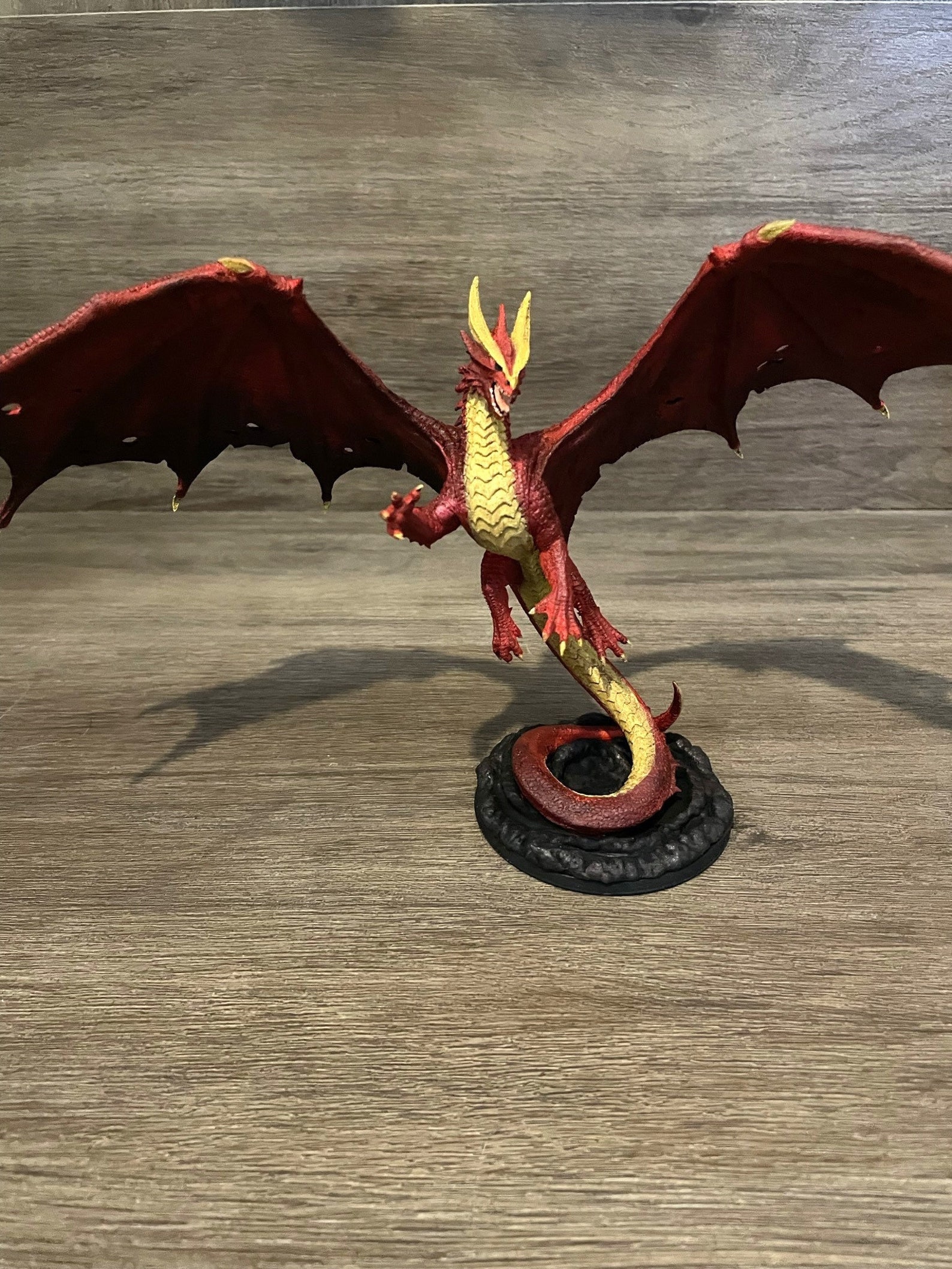 Adult Red Dragon Dungeons and Dragons Table Top Miniature - Etsy