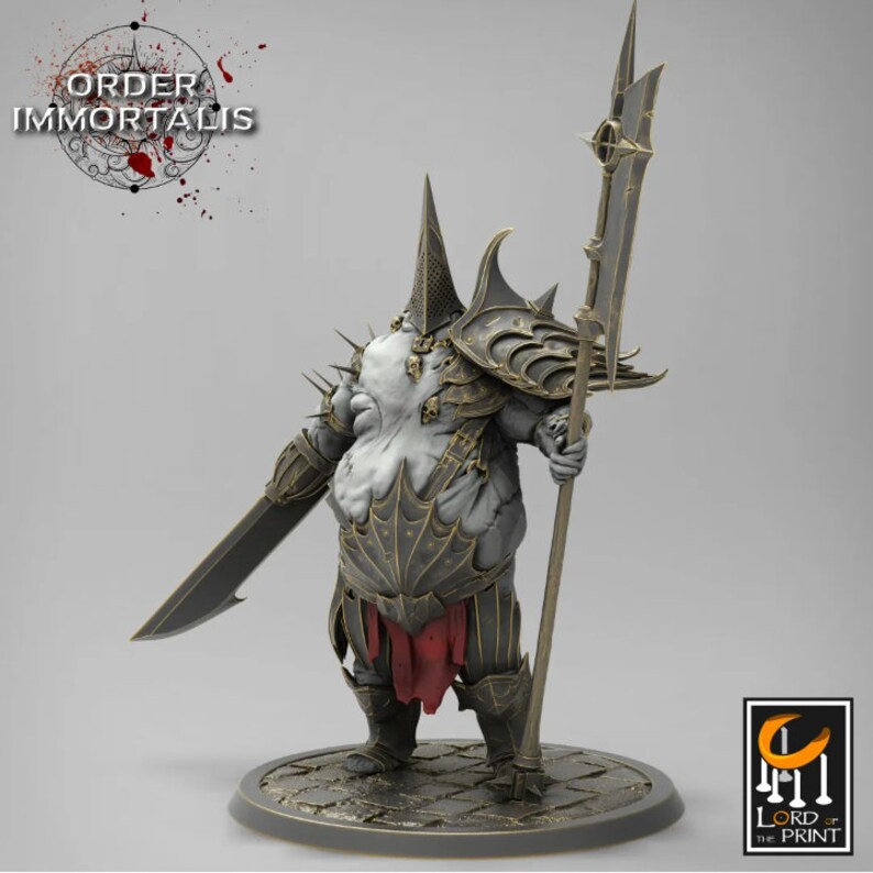 Tormentor Order Immortalis Lord of the Print Dnd - Etsy Tormentor Order Immortalis Lord of the Print Dnd - Etsy