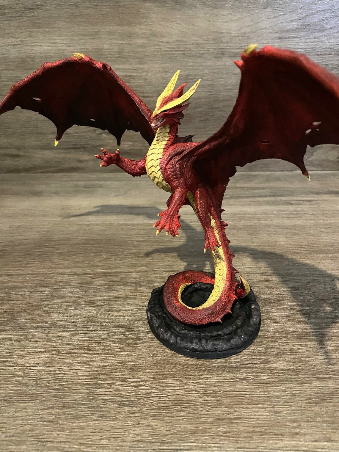 Adult Red Dragon Dungeons and Dragons Table Top Miniature - Etsy