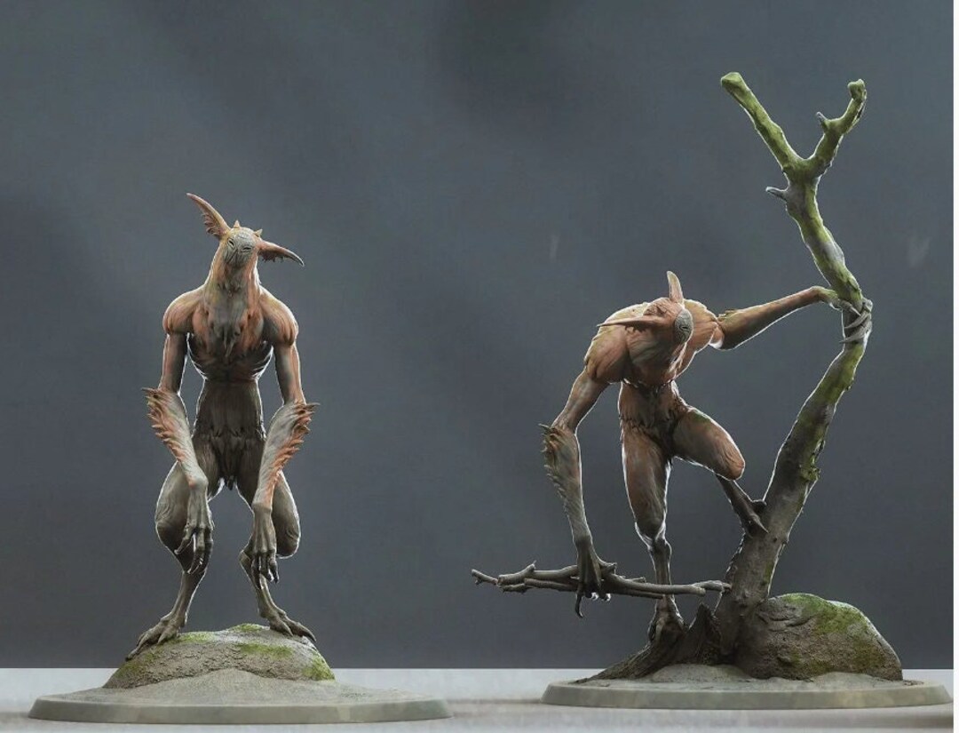 Howler Forest Creature Burn the Sacred Forest Table Top Miniature ...