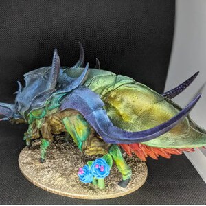 Siege Beetle Huge Beast Miniature Rescale Miniatures Dnd Fantasy RPG ...