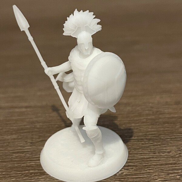 3d Printed Spartan - Etsy
