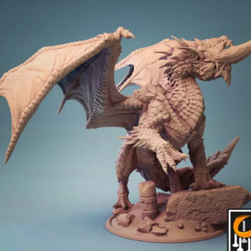 Dragon Miniature - Etsy