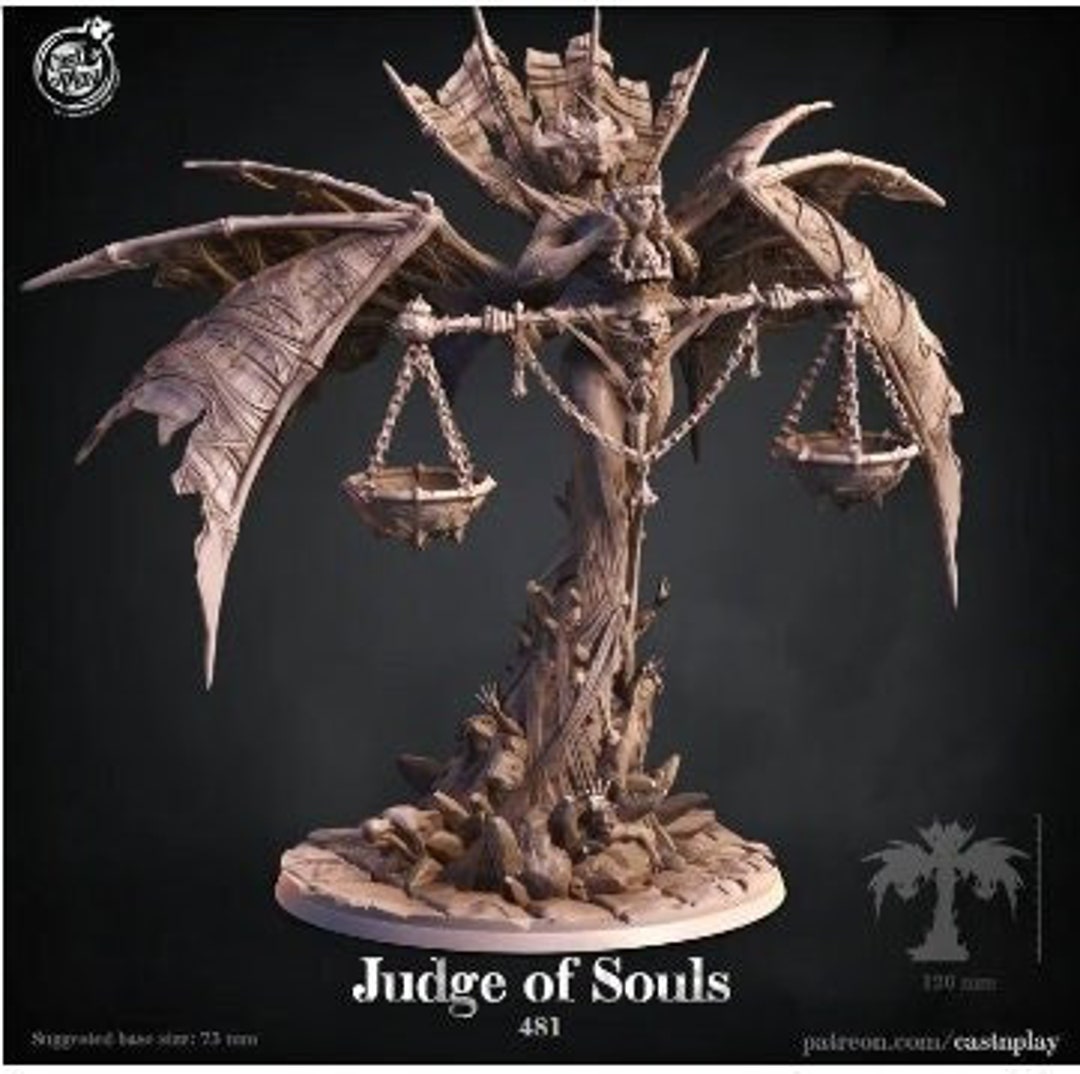 Judge of Souls Castnplay DND Miniature Fantasy Roll Playing Games ...