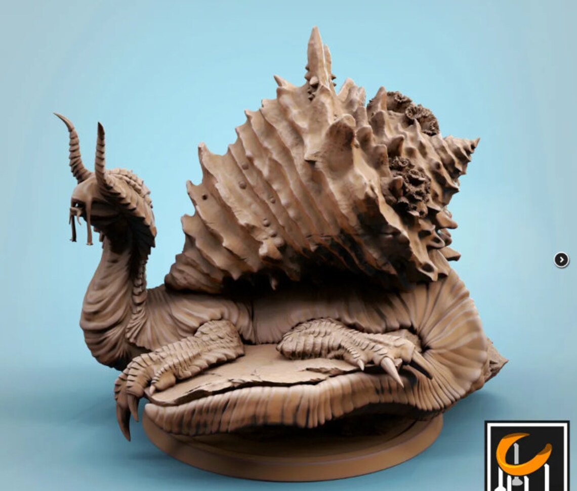 Tortescargot Table Top Miniature Sirens Song Lord of the - Etsy