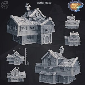 Manor House Kingdom of Thamarya 15/28/32MM Table Top Miniatures and ...