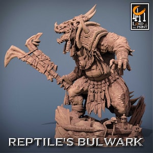 Pack Bodyguard Reptile's Bulwark Rescale Miniatures Dnd Miniature Table ...