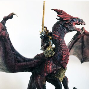 Young White Dragon Rescale Miniatures DND RPG Fantasy 3D Printed ...