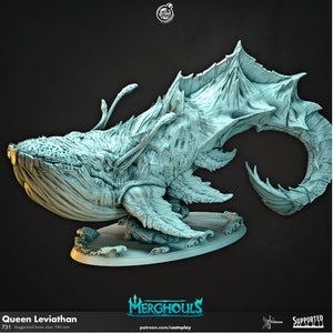 Queen Leviathan Castnplay Dnd Miniature Fantasy RPG Games Merghouls ...