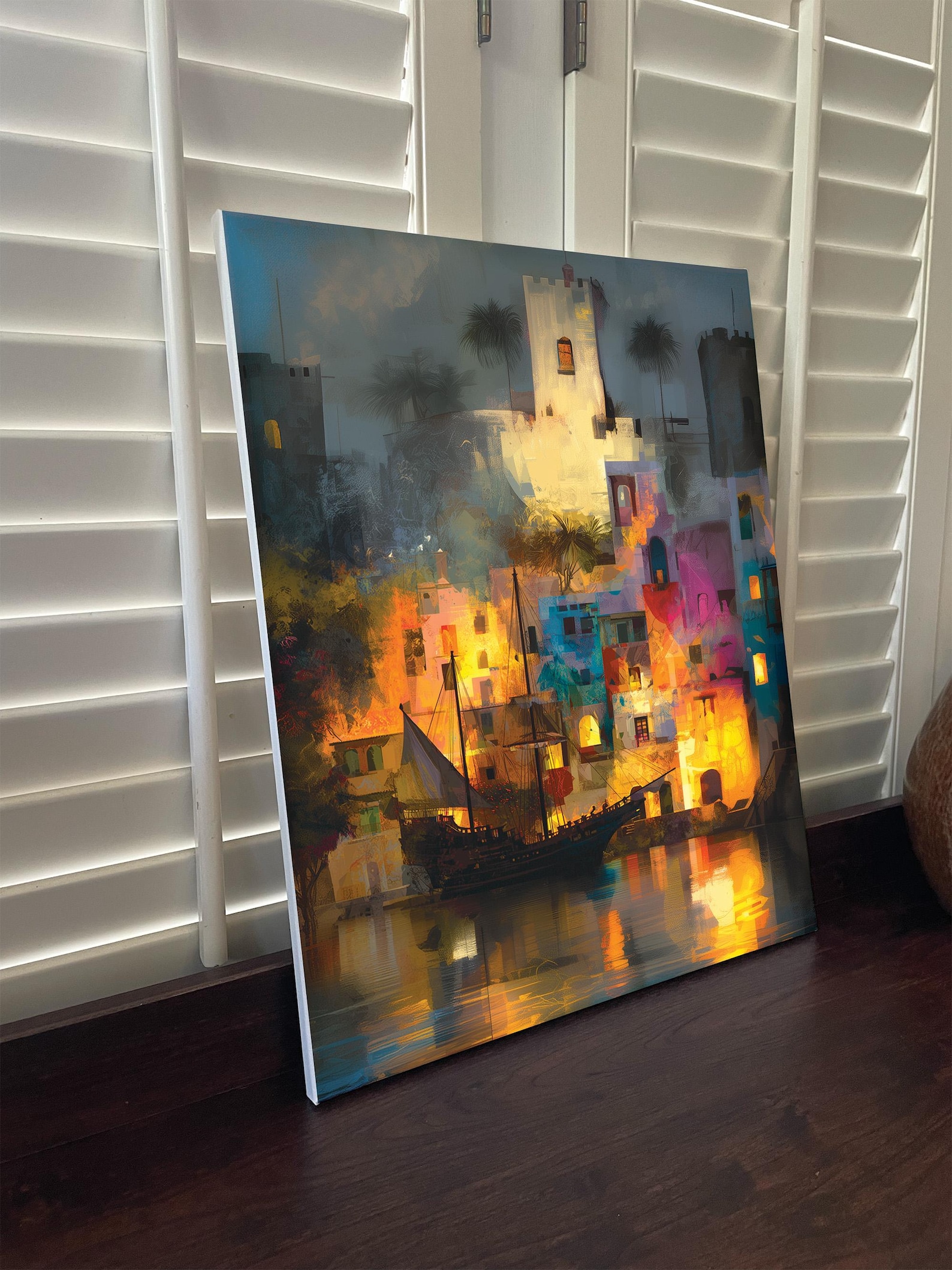 Abstract Boho Style Theme Park Art Inspired by the Disney Theme Parks ...
