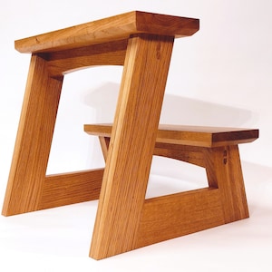Oak Step Stool. Kitchen Steps. Wooden Steps. Bedside Steps. Our Larger ...