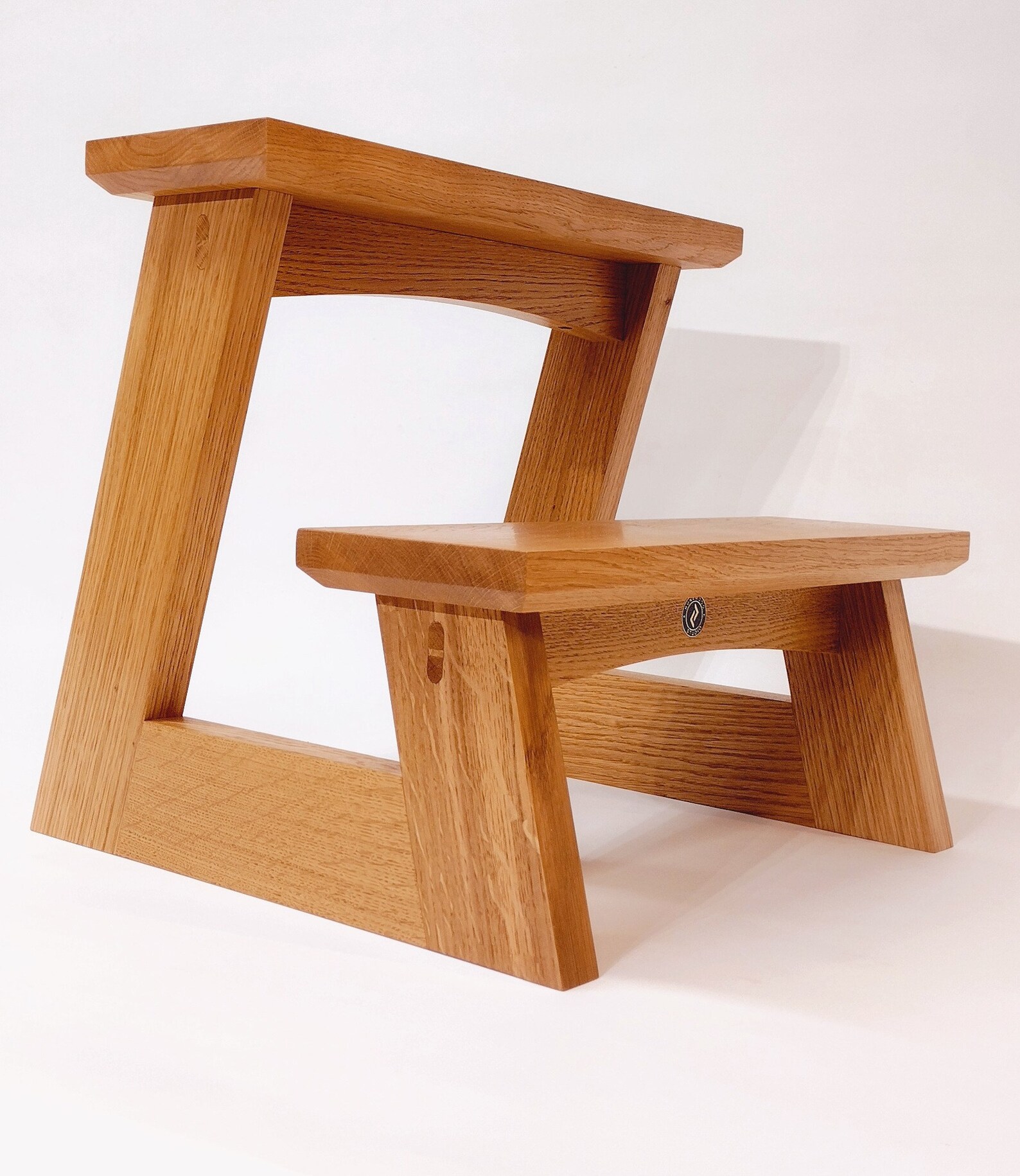 Oak Step Stool. Kitchen Steps. Wooden Steps. Bedside Steps. Our Larger ...