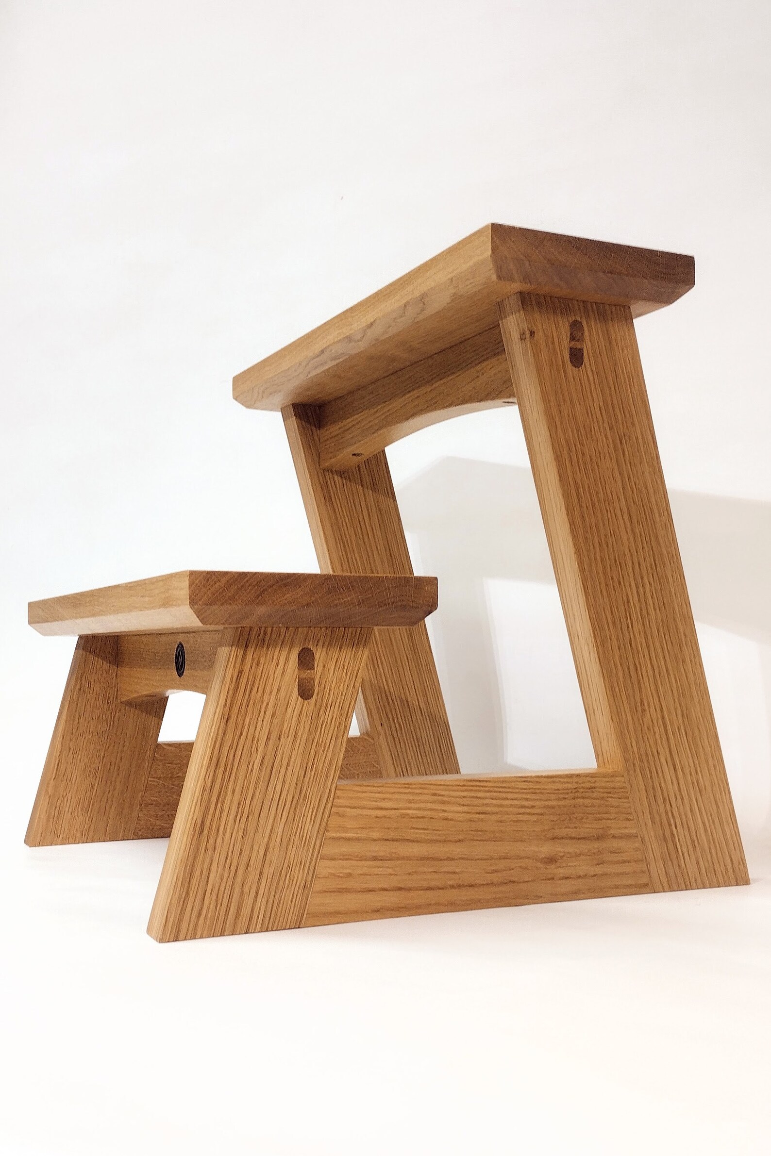 Oak Step Stool. Kitchen Steps. Wooden Steps. Bedside Steps. Our Larger ...