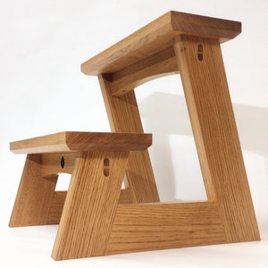 Oak Step Stool. Kitchen Steps. Wooden Steps. Bedside Steps. Our Larger ...