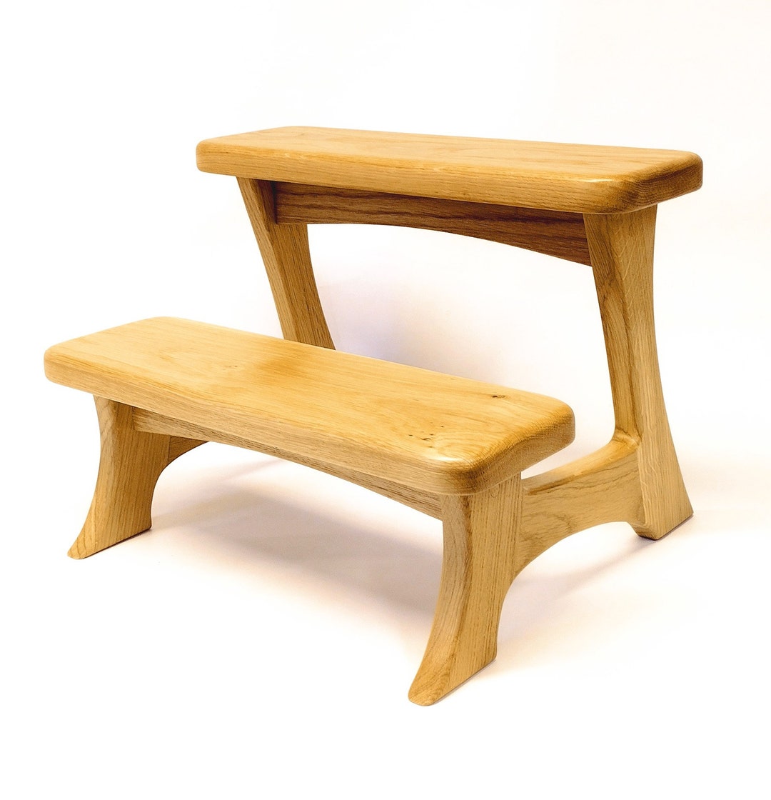 Oak Step Stool. Solid Oak Steps. Kitchen Stool. Our Medium Pertho Stool ...