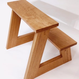 Oak Step Stool. Kitchen Steps. Wooden Steps. Bedside Steps. Our Larger ...
