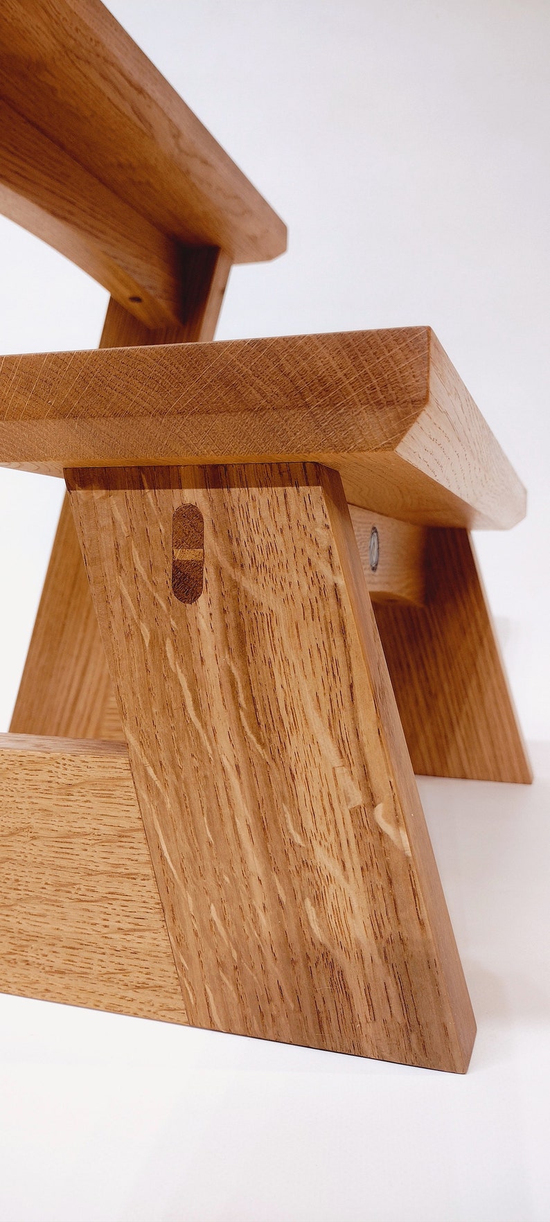 Oak Step Stool. Our Larger Version. Wooden Steps. Bedside Steps - Etsy