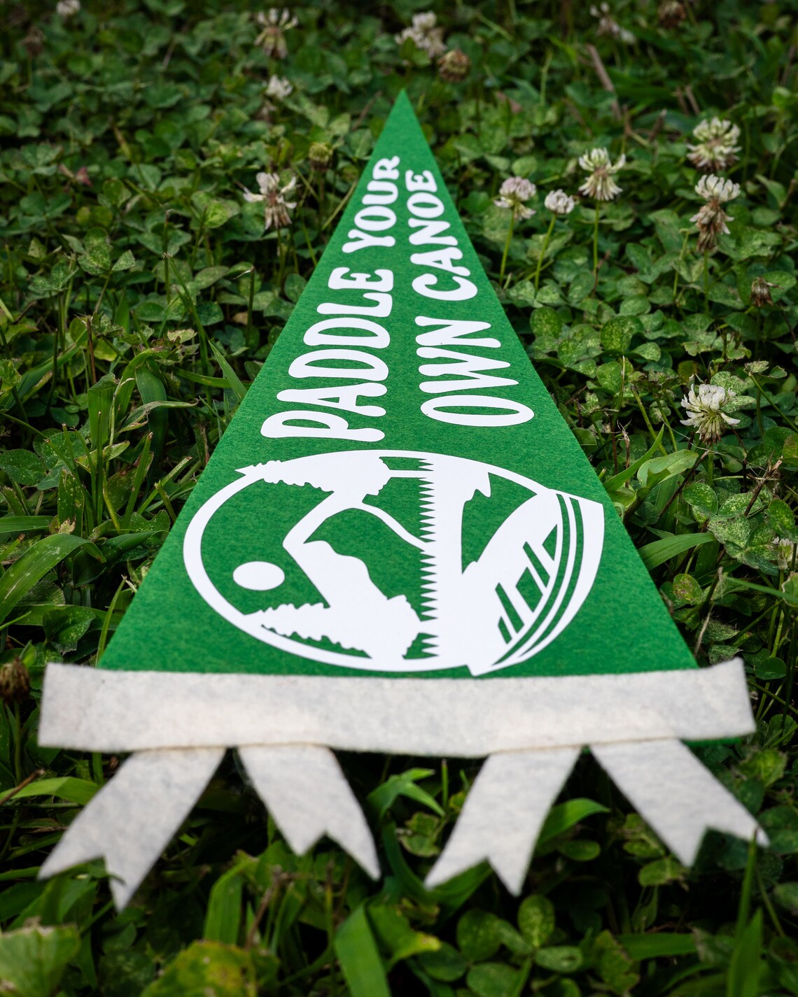 Felt Pennant Wall Decor paddle Your Own Canoe - Etsy