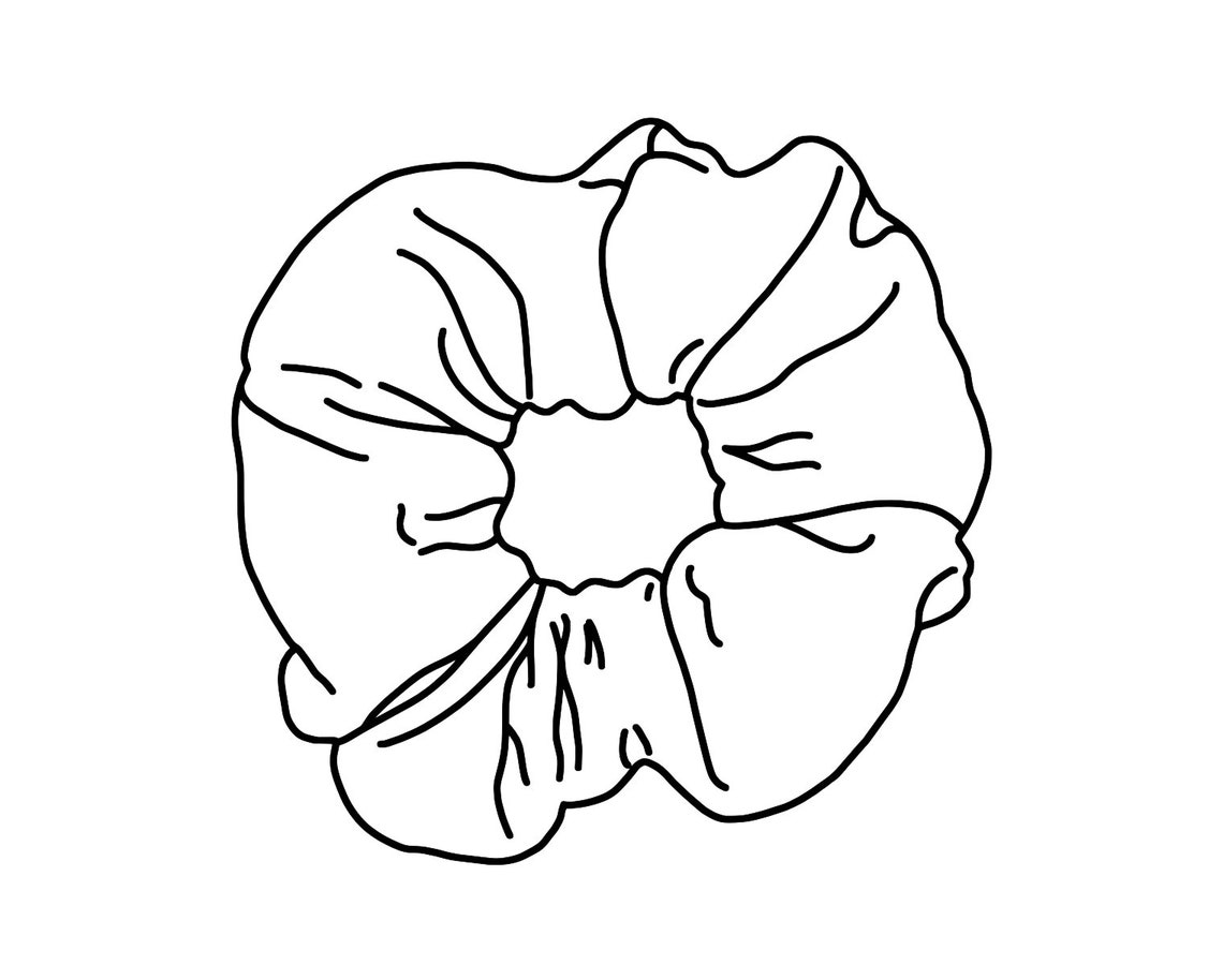 Scrunchie Doodle SVG - Cute Design - Sublimation Design - Digital ...