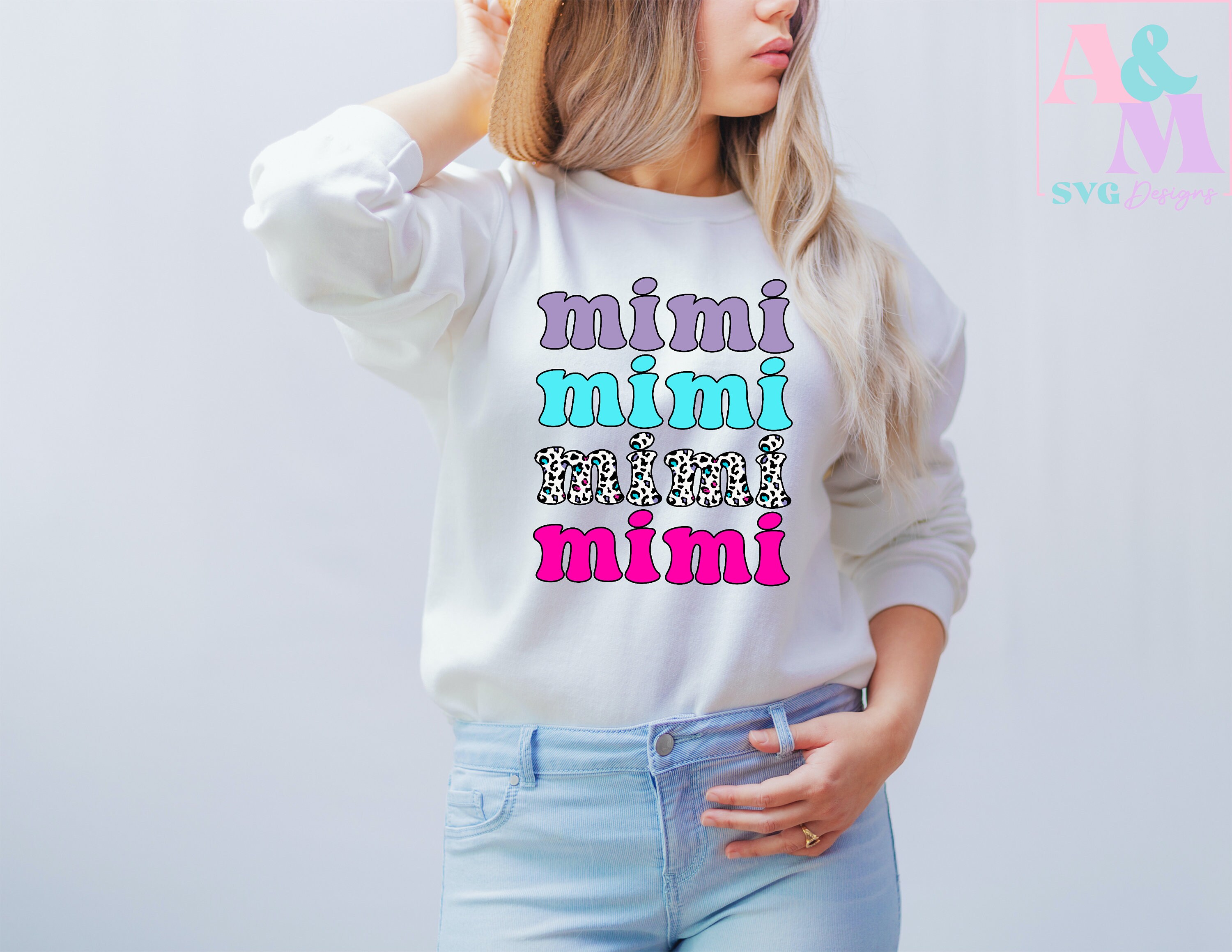 Mimi Mimi Mimi Sublimation Design PNG Cute Shirt Design Digital ...