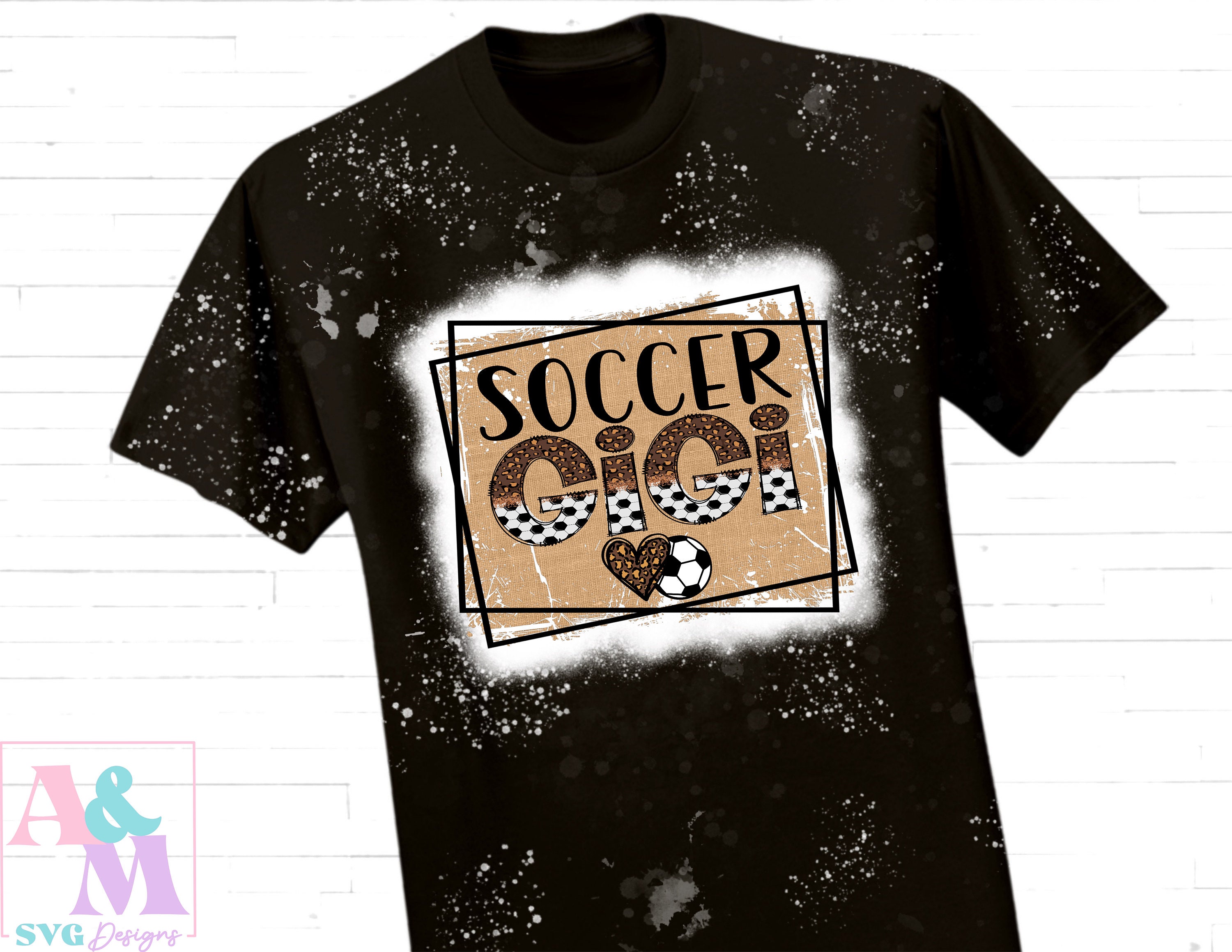 Soccer Gigi - Sublimation Design - PNG - Cute Shirt Design - Digital ...