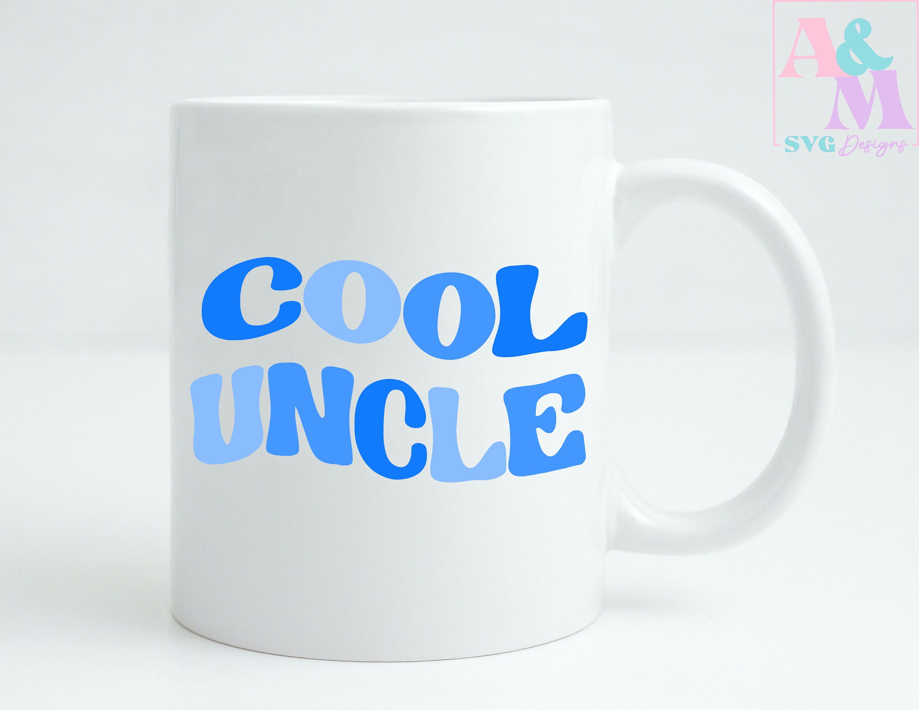 Cool Uncle SVG PNG Sublimation Design Digital Download Cute Shirt ...