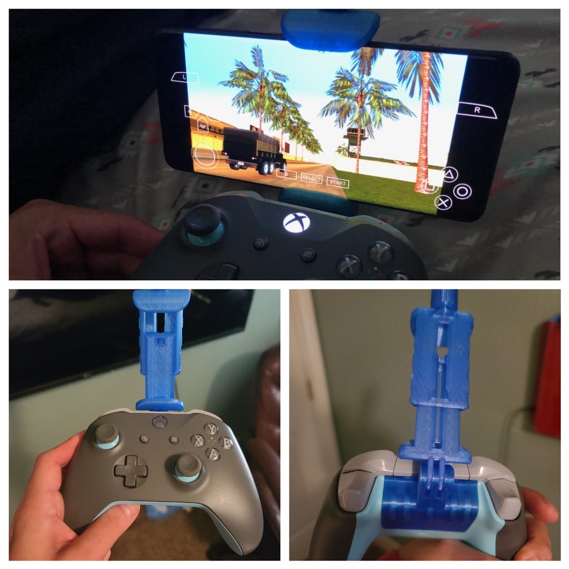 3D Printed Xbox Controller Phone Clip - Etsy