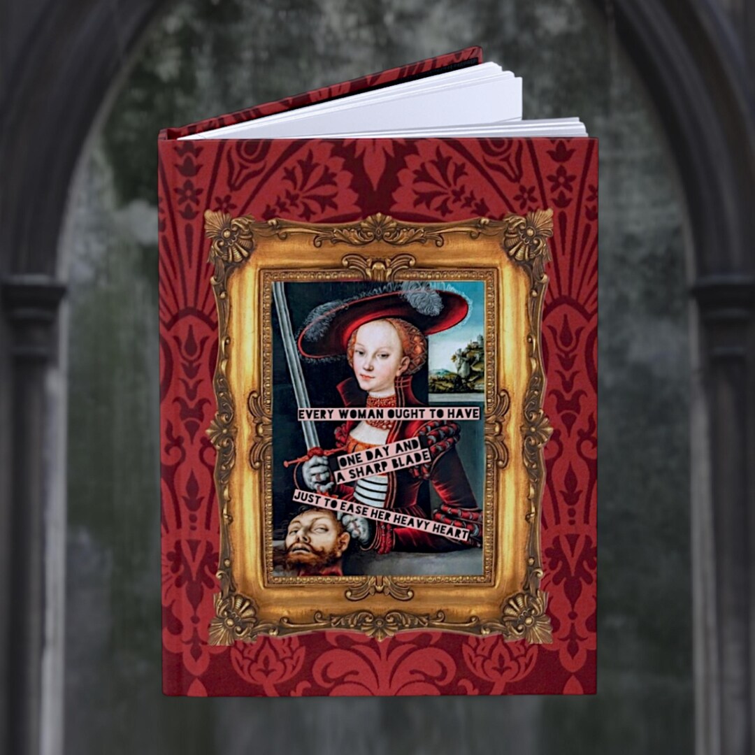 Every Woman Hardcover Journal: Judith and Holofernes Feminist Art ...
