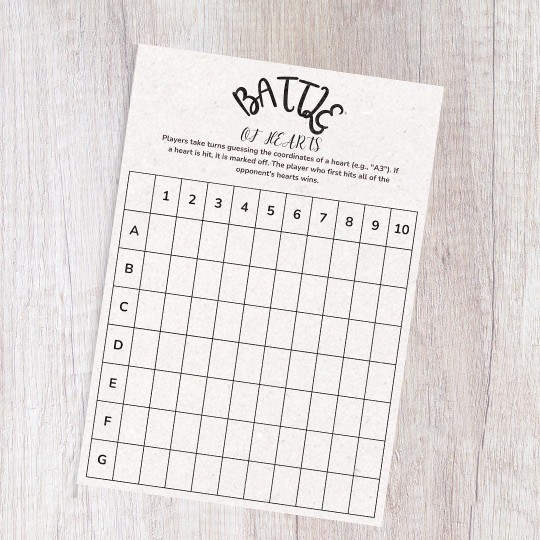 8 Best Friend Games, Printable PDF Sheets - Etsy