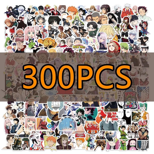 Bulk Anime Stickers - Etsy