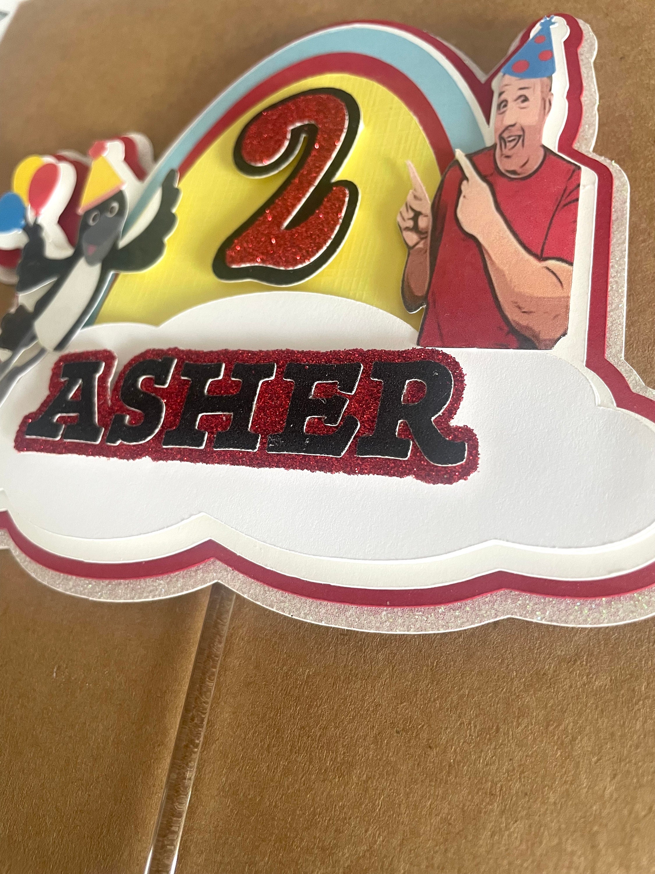 Steve and Maggie 3D Cake Topper Custom Made. Steve and - Etsy Australia