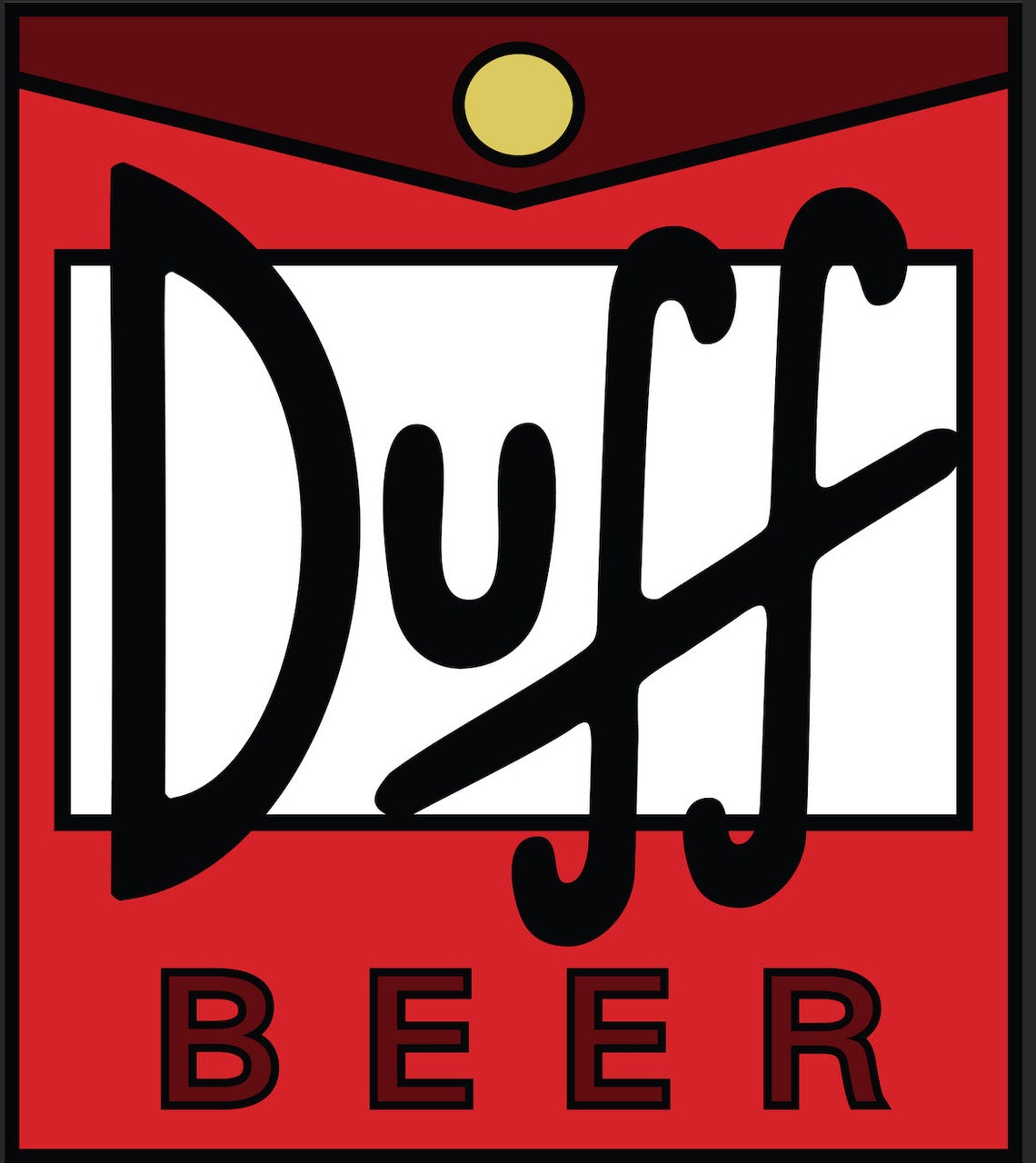 Los Simpson Archivos Digitales Cerveza Duff Descarga Digital - Etsy
