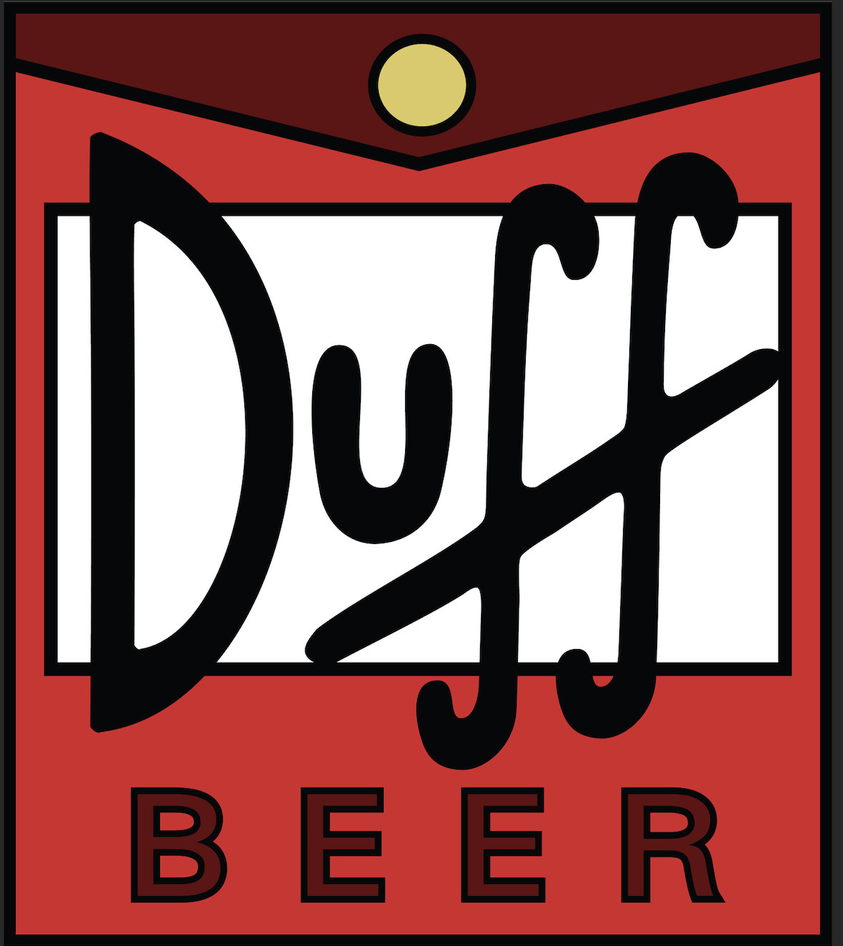 Los Simpson Archivos Digitales Cerveza Duff Descarga Digital - Etsy