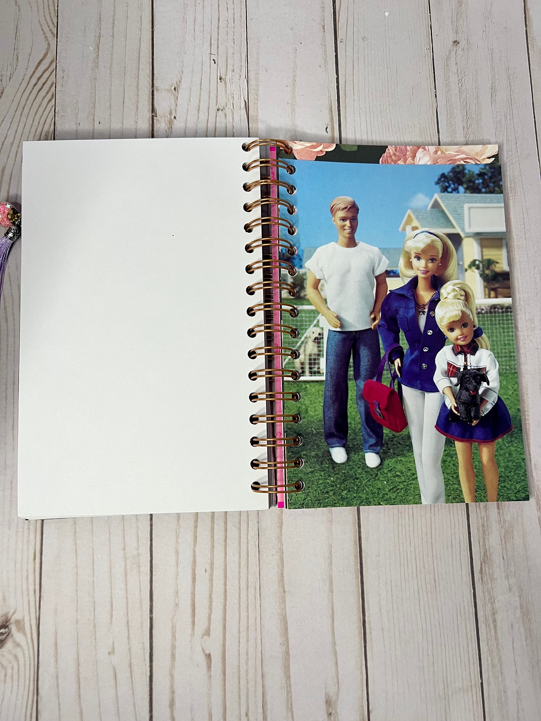 Barbie Journal Barbie Notebook Barbie Memory Journal - Etsy