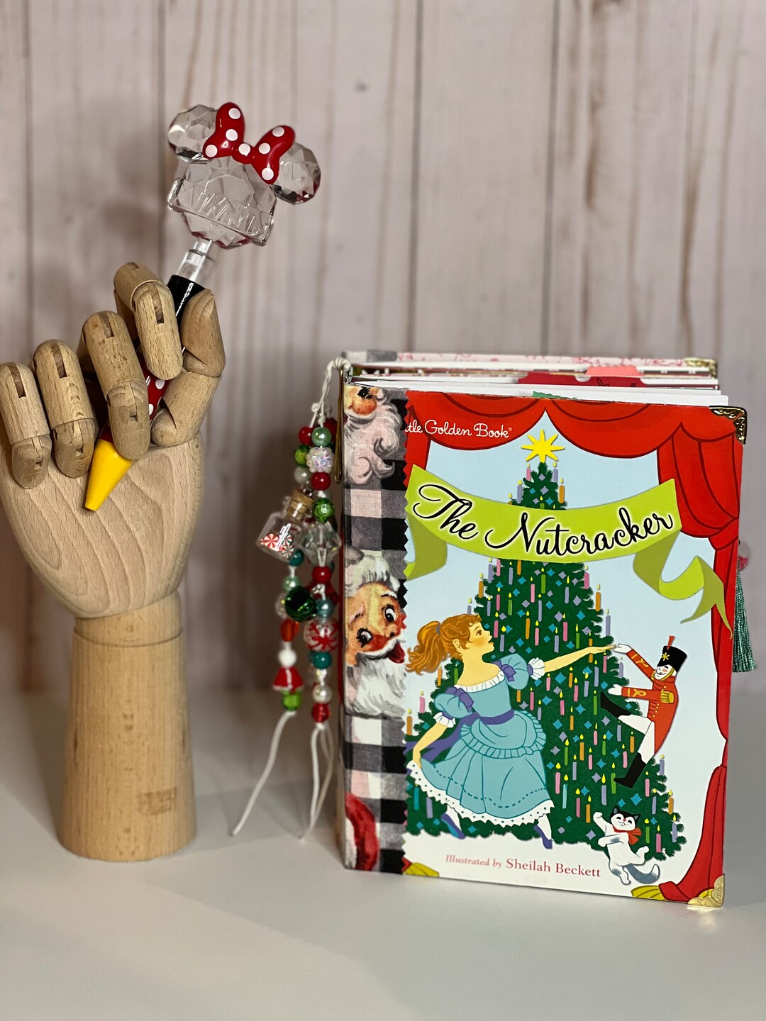 Christmas Junk Journal Little Golden Book Junk Journal the Nutcracker ...