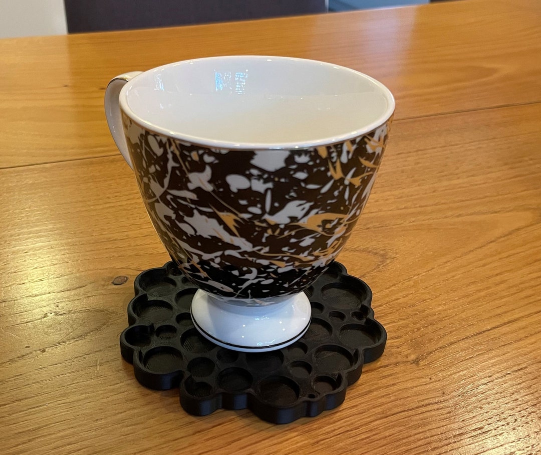3D Printed Coaster, STL Files, for 3D Printing, Coaster With Holes - Etsy