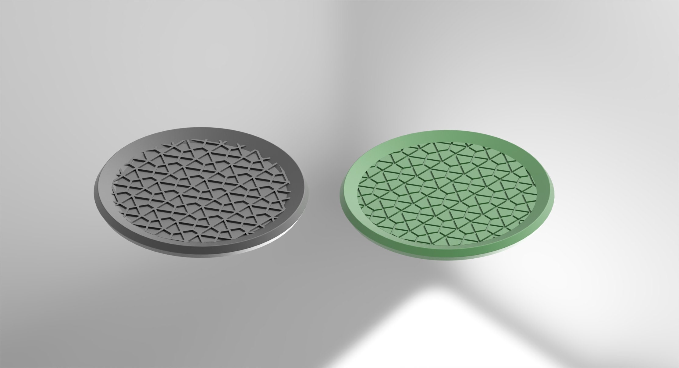 3D Printed,drink Coasters, STL Files, STL Pack - Etsy