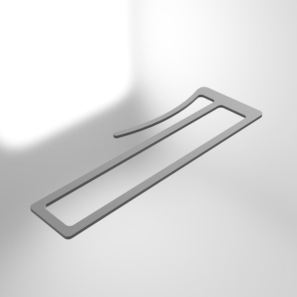 3d Bookmark Stl File - Etsy