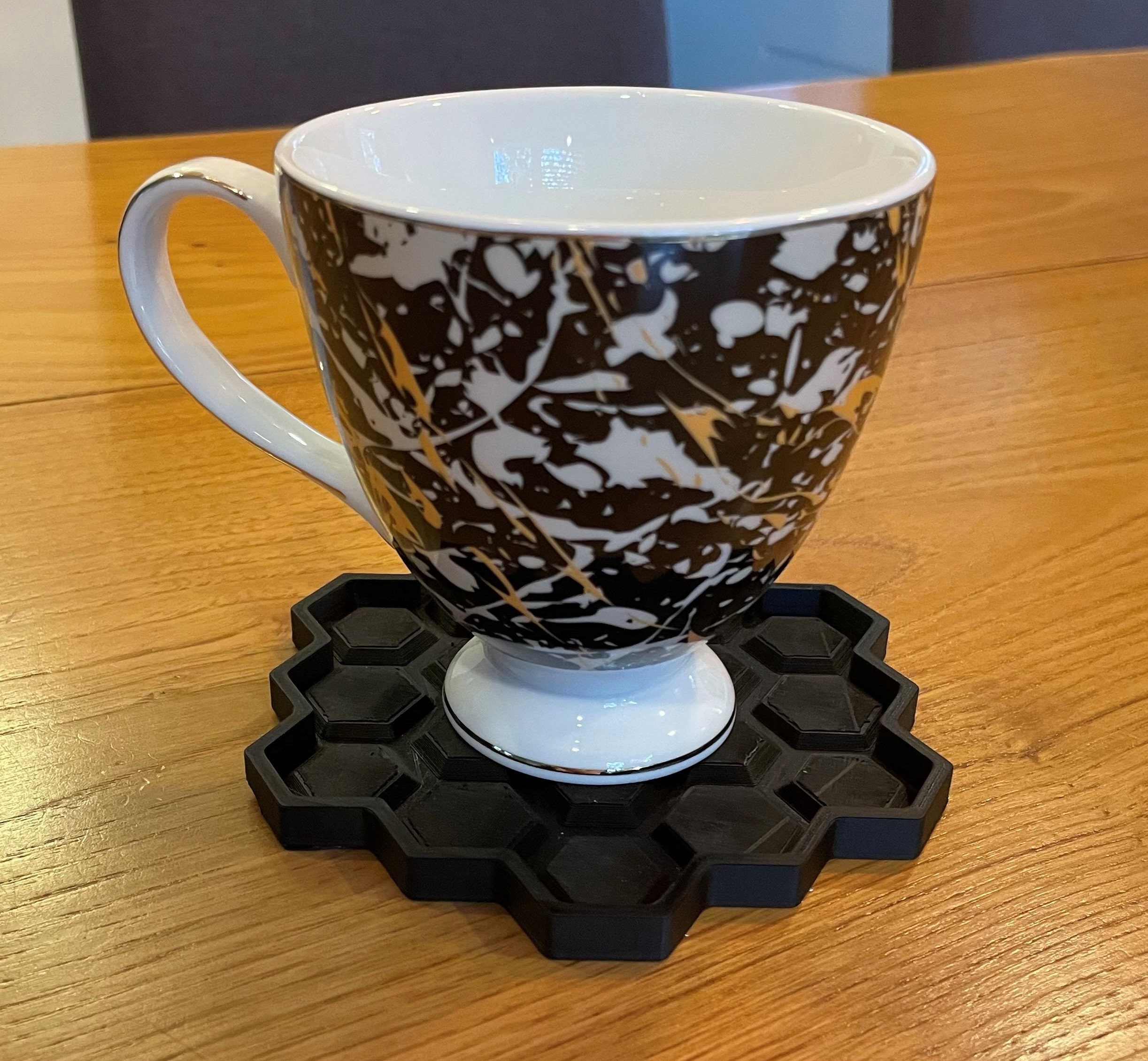 3D Printed Coaster, STL Files, for 3D Printing, Hexagonal Coasters - Etsy