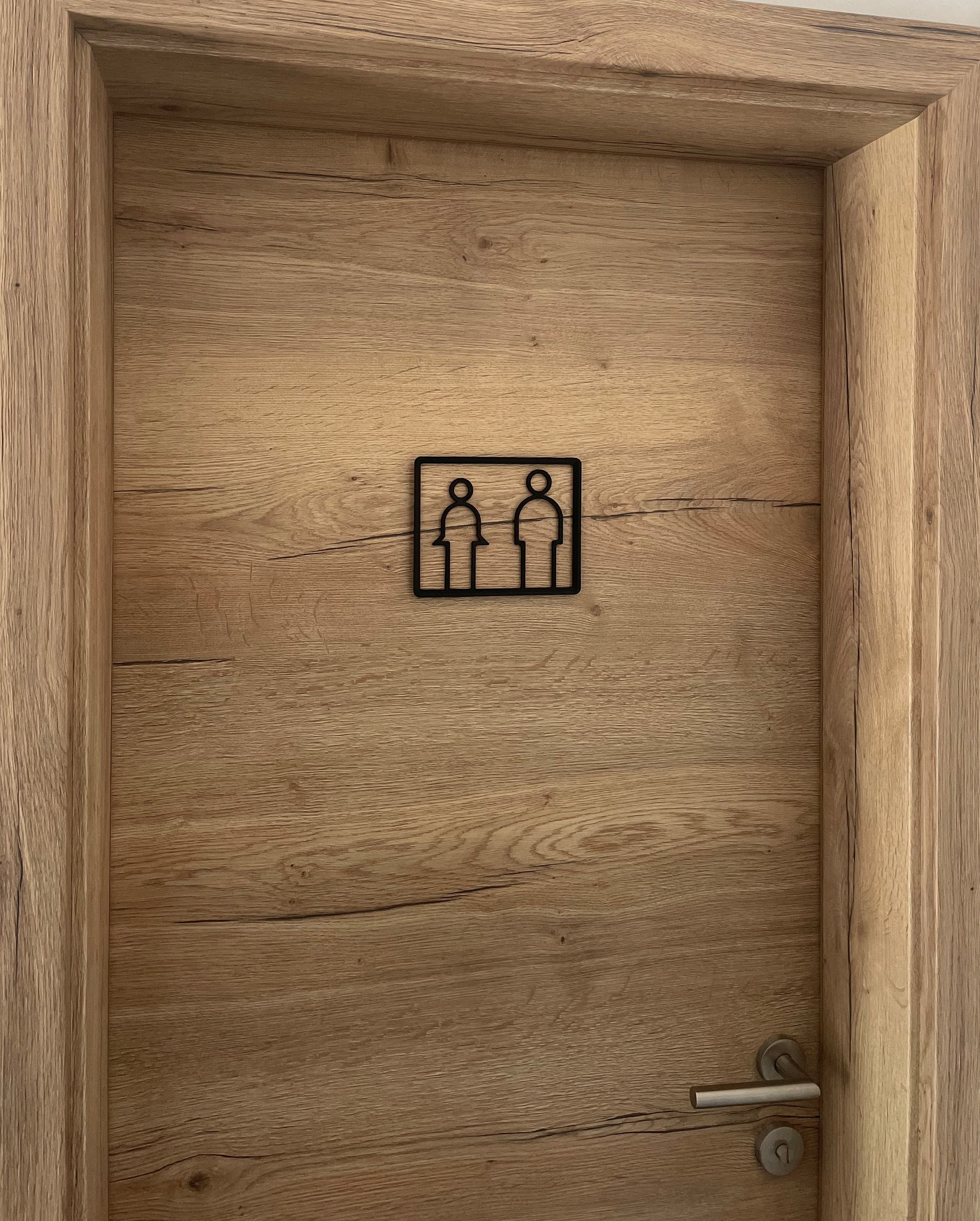 Toilet, WC, Door Sign, STL File, 3D Printing Files, Wall Art - Etsy