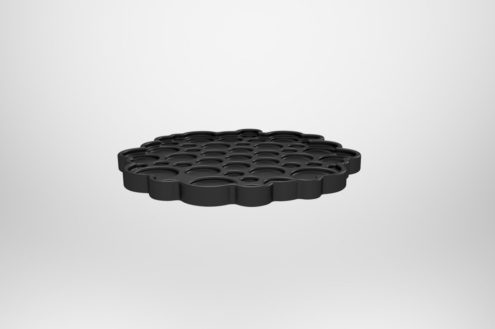 3D Printed Coaster, STL Files, for 3D Printing, Coaster With Holes - Etsy
