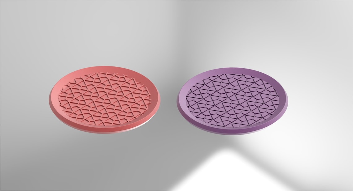 3D Printed,drink Coasters, STL Files, STL Pack - Etsy
