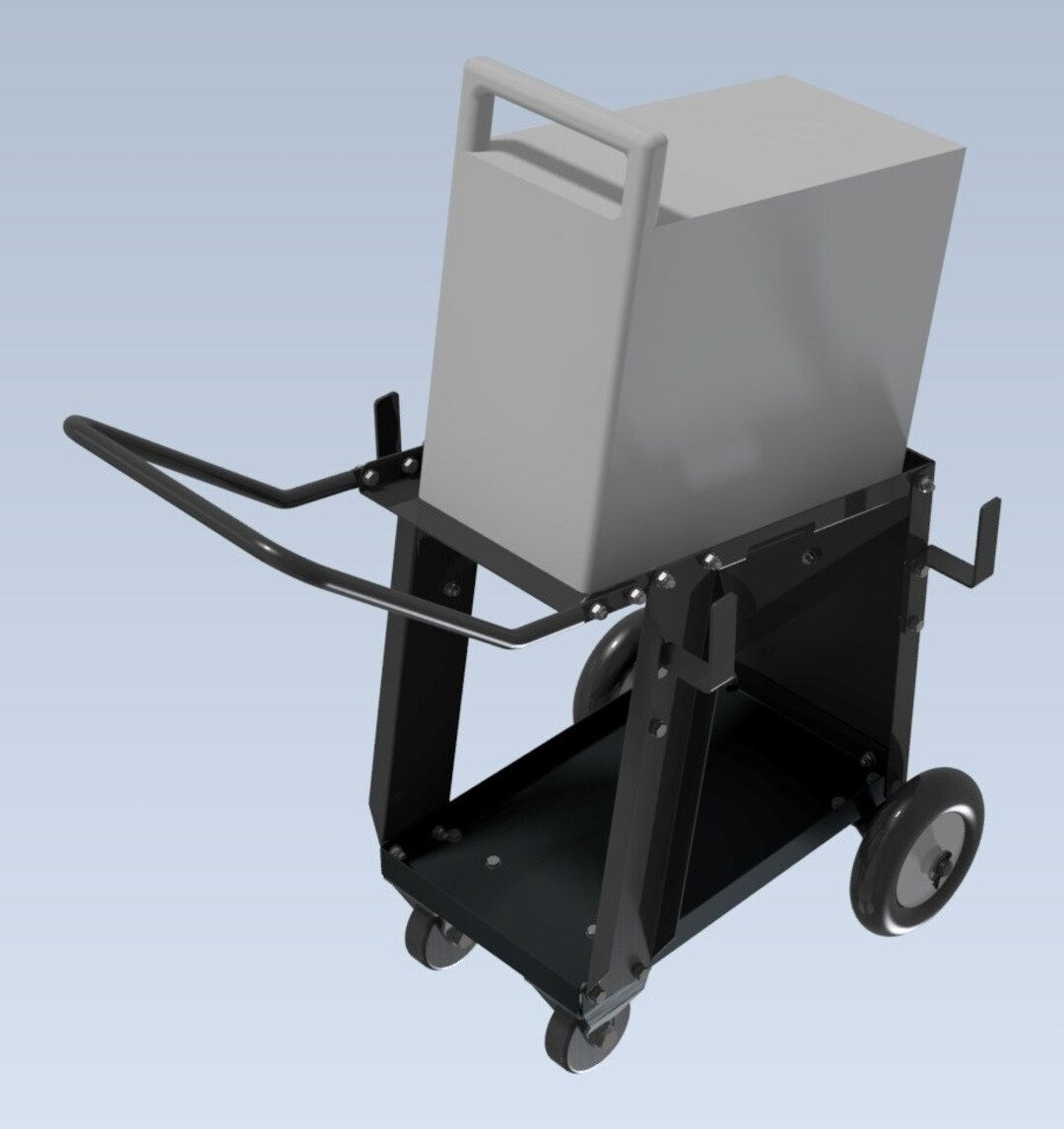 Trolley, Craft for Hand Plasma Cutter, Plands, DXF, Sheet Metal, Laser ...