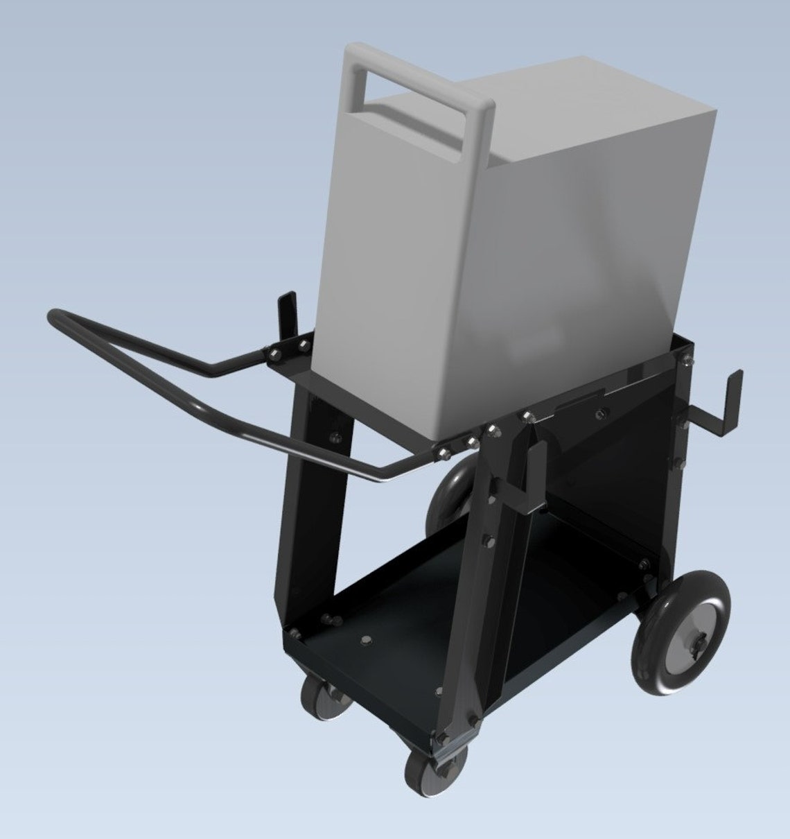 Trolley, Craft for Hand Plasma Cutter, Plands, DXF, Sheet Metal, Laser ...