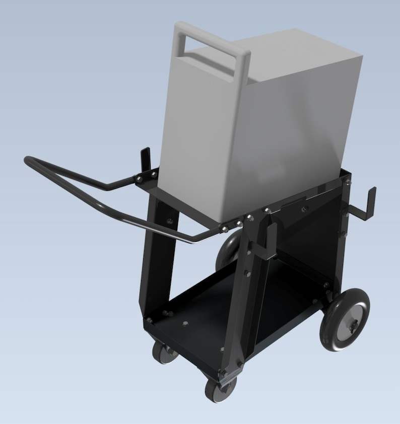 Trolley, Craft for Hand Plasma Cutter, Plands, DXF, Sheet Metal, Laser ...