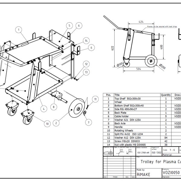 Sheet Metal Dxf File - Etsy