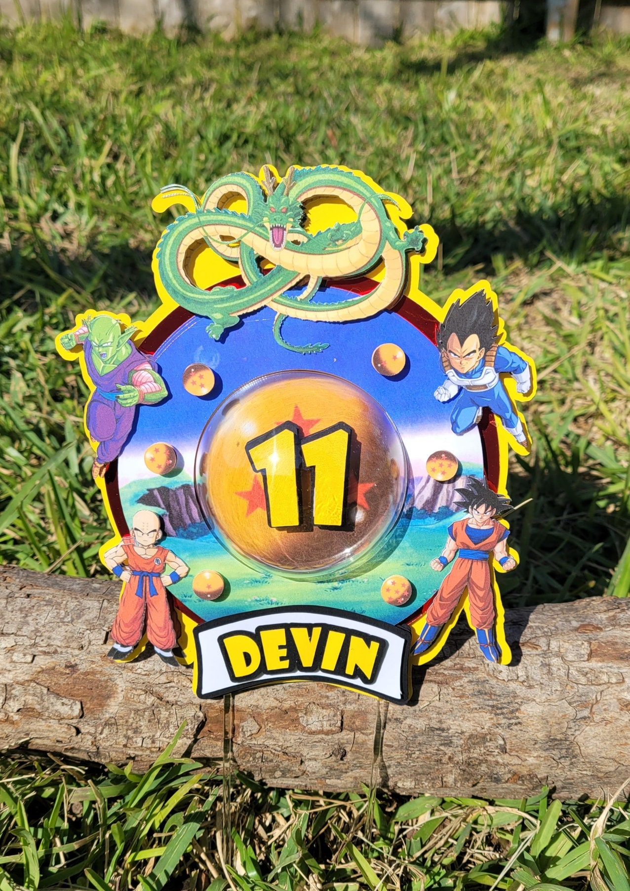 Dragon Ball Z Cake Topper - Etsy