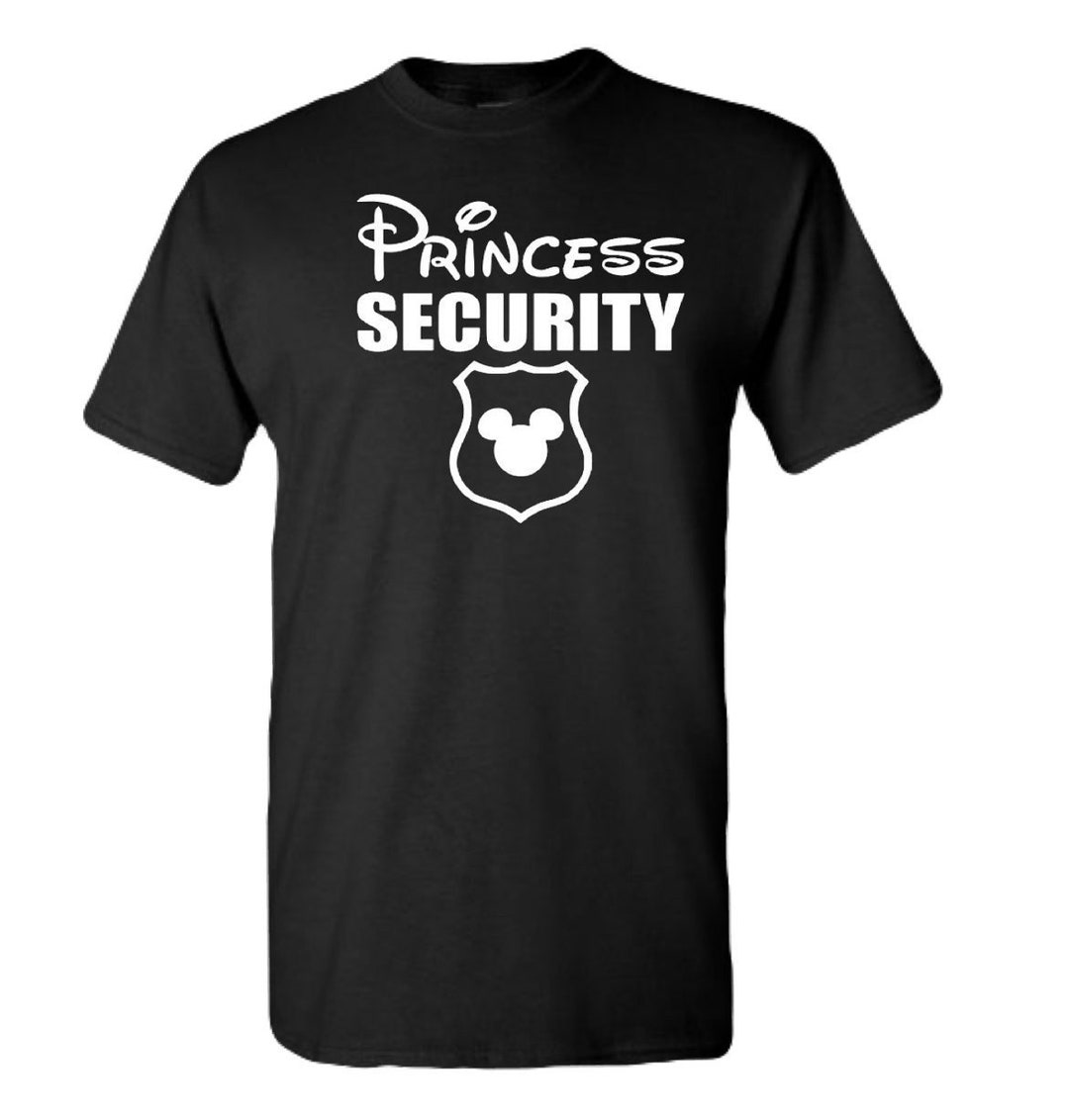 Princess Security T-shirt Sweatshirt Hoodie, Theme Park Security ...