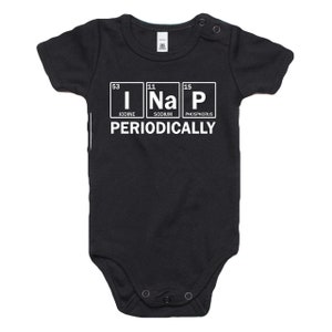 Science Nerdy Periodic Table One Piece, Funny Humor One Piece Infant ...