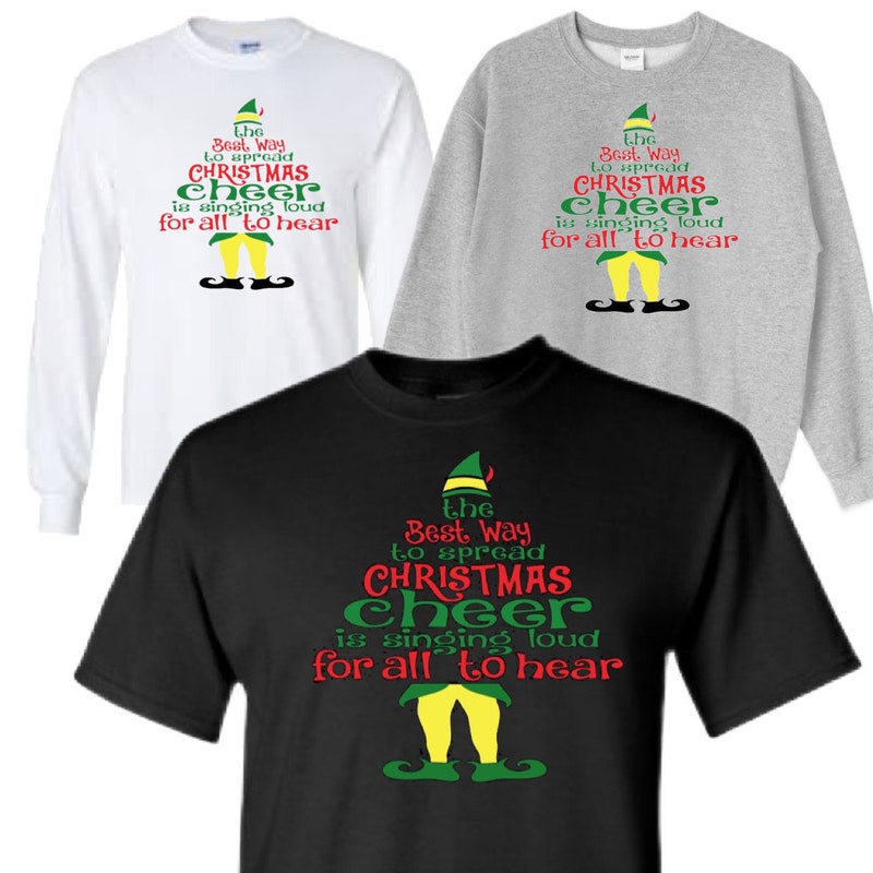 Elf Theme T Shirts - Etsy